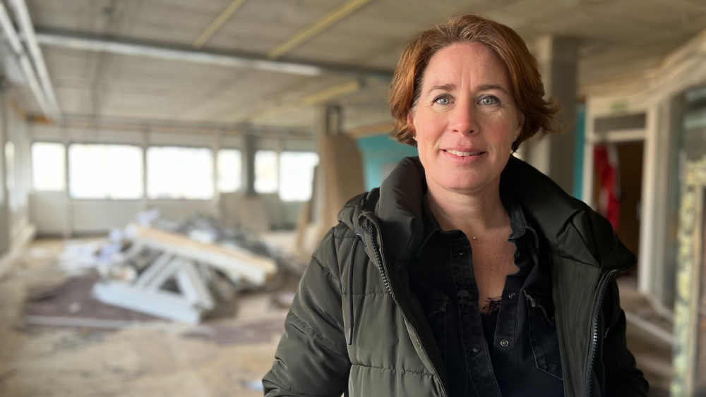 Na 20 jaar een sloophamer door werkplek: Ilse kijkt uit naar vernieuwd ...