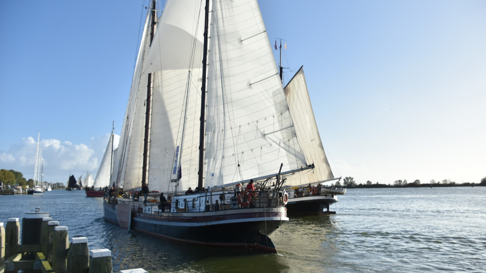 Zeilspektakel in Enkhuizen: 48e editie Enkhuizer Klipperrace van start ...